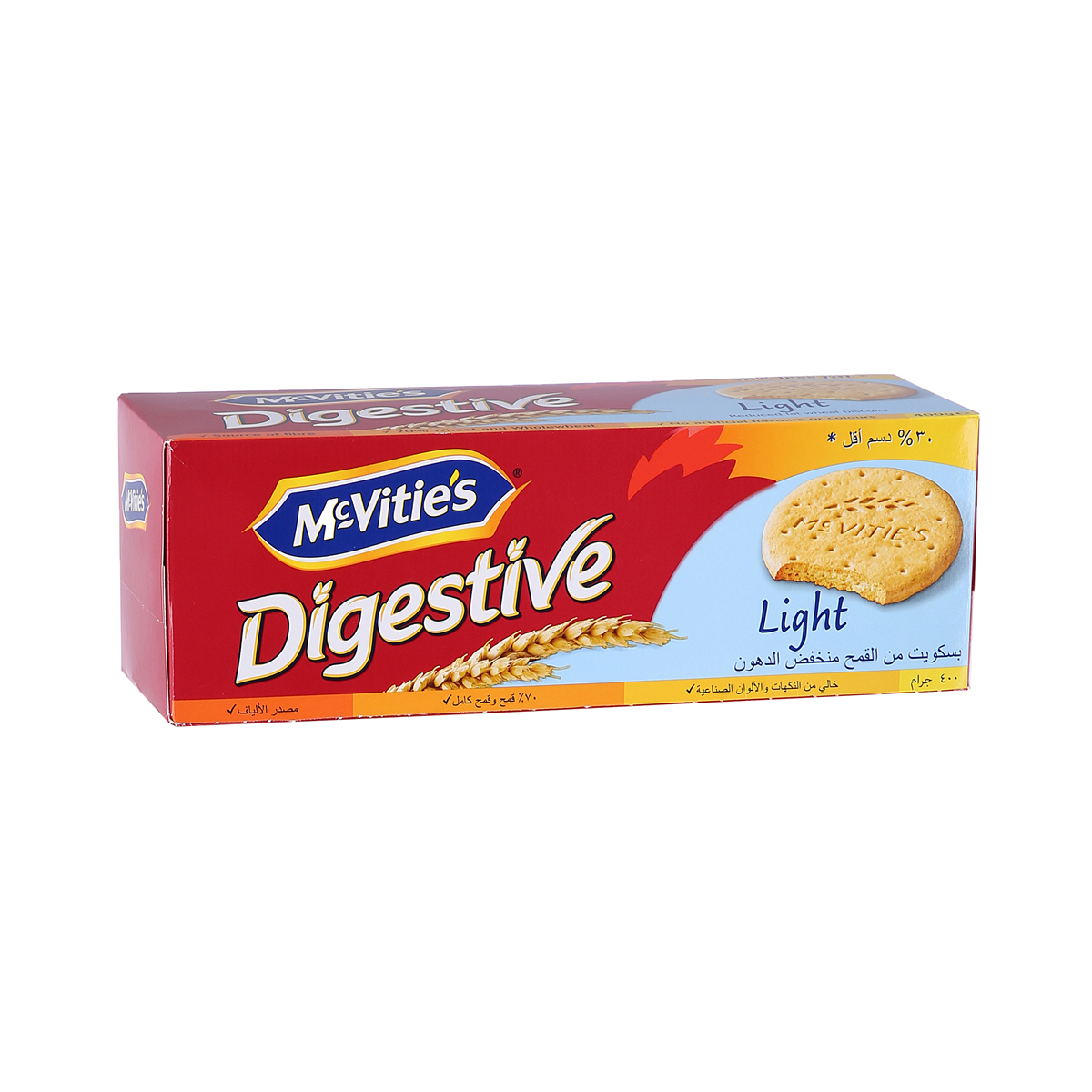 Mcvities Digestive Light Biscuit 400 G Sharjah Co Operative Society